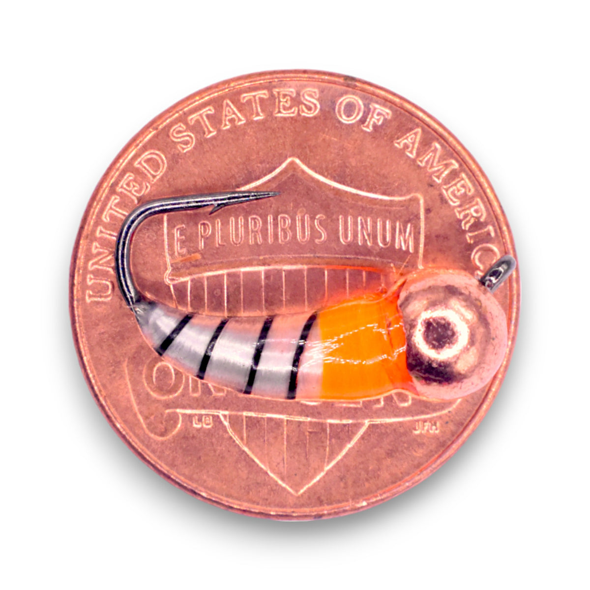 METALLIC COPPER ORANGE WHITE TUNGSTEN AKUA JIG SKUD – Kenders Outdoors